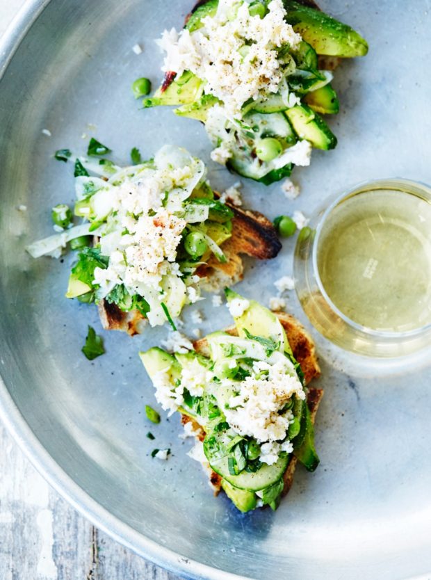 Krabbe toast - Marie Melchior